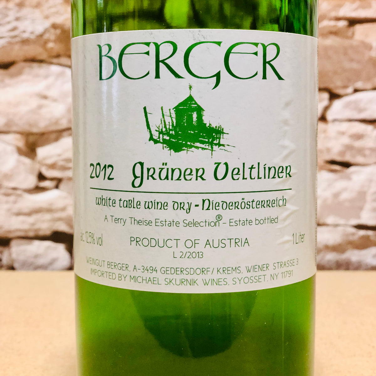 Berger, Niederosterreich, Gruner Veltliner 2012 (1L) – CHAPTER 4 | FINE ...