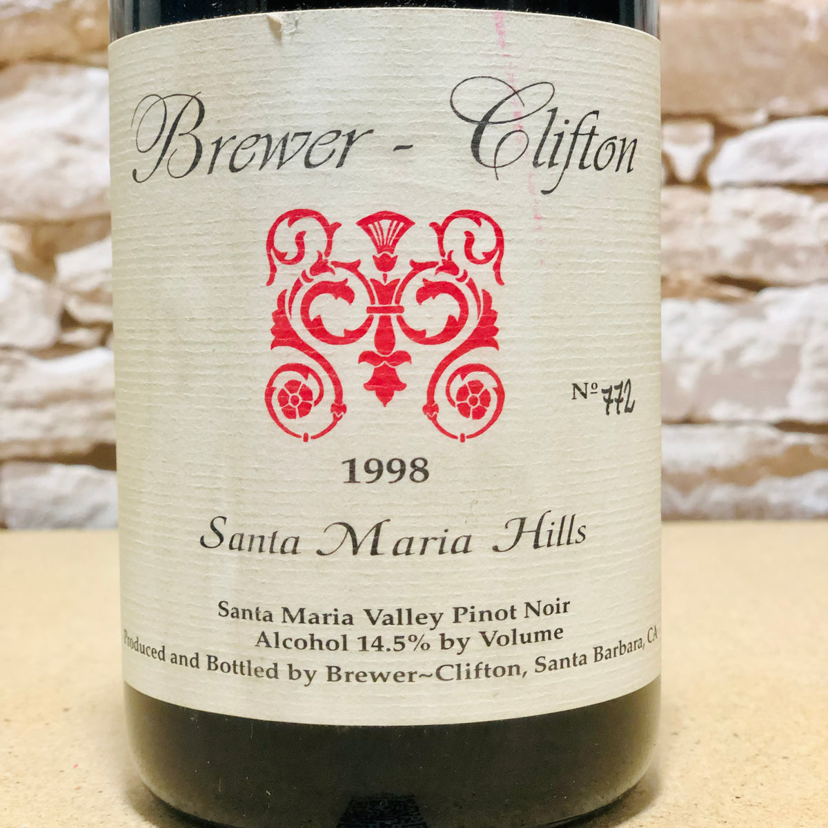 Brewer-Clifton, Santa Maria Hills, Pinot Noir 1998 – CHAPTER 4 | FINE ...