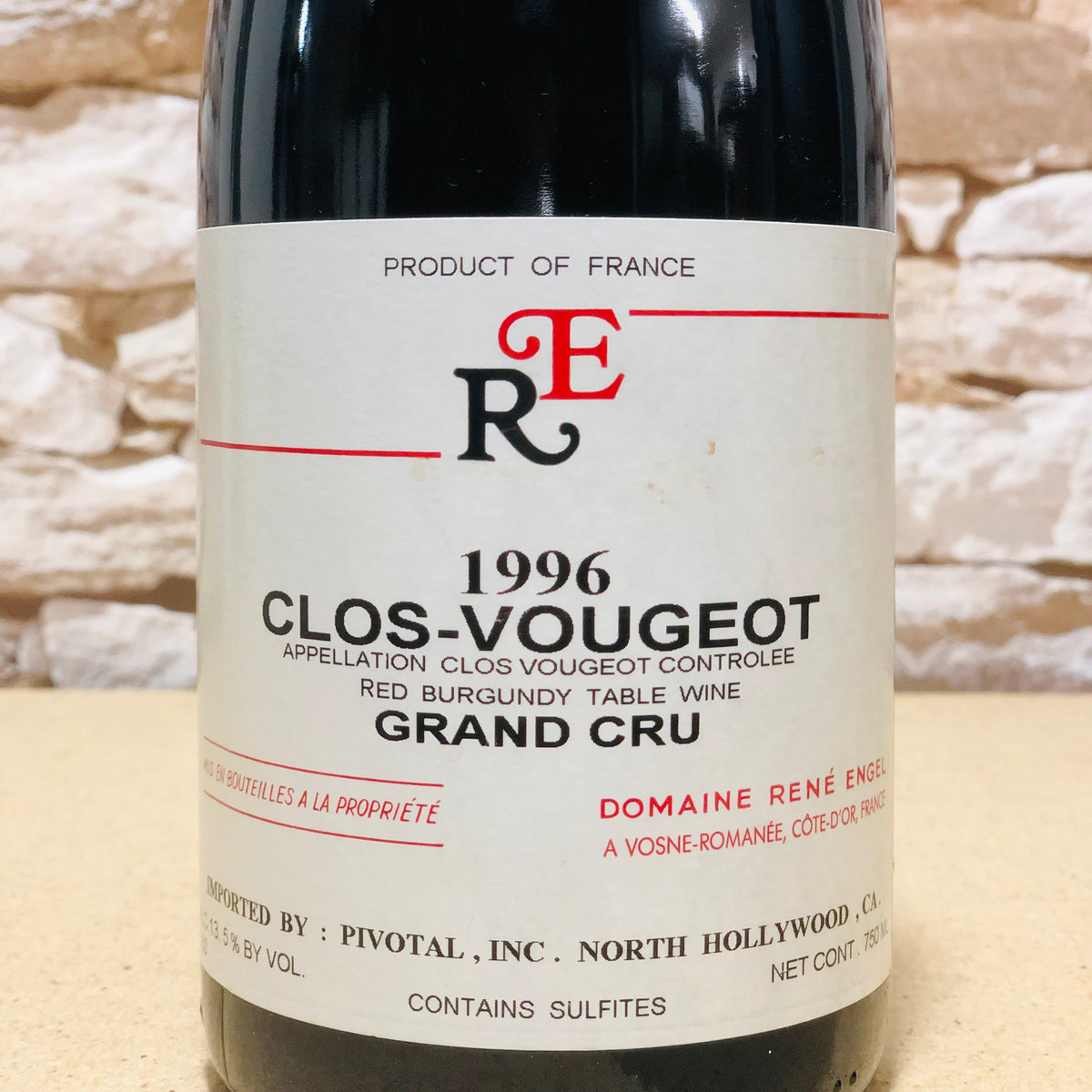 Rene Engel, Clos Vougeot 1996 – CHAPTER 4 | FINE + RARE