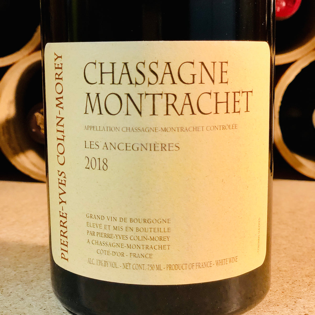 Pierre-Yves Colin-Morey, Chassagne-Montrachet, Les Ancegnières 2018 ...
