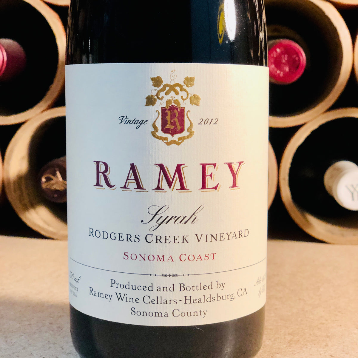 Ramey, Sonoma Coast, Rodgers Creek Vineyard, Syrah 2012 – CHAPTER 4 ...
