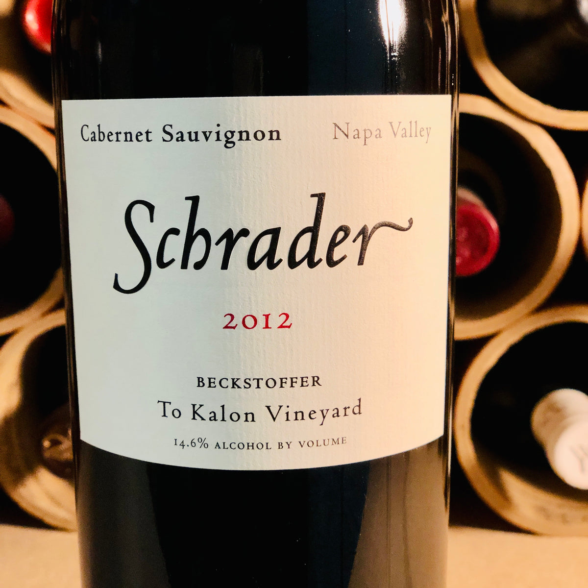 Schrader, Napa Valley, Beckstoffer To Kalon, Cabernet Sauvignon 2012 ...