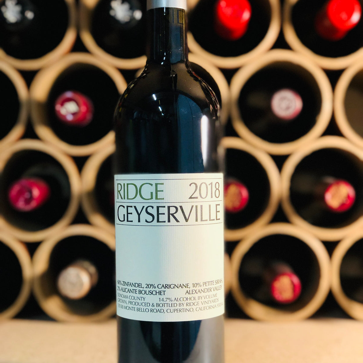 Ridge Vineyards, Sonoma County, Geyserville 2018 – CHAPTER 4 | FINE + RARE
